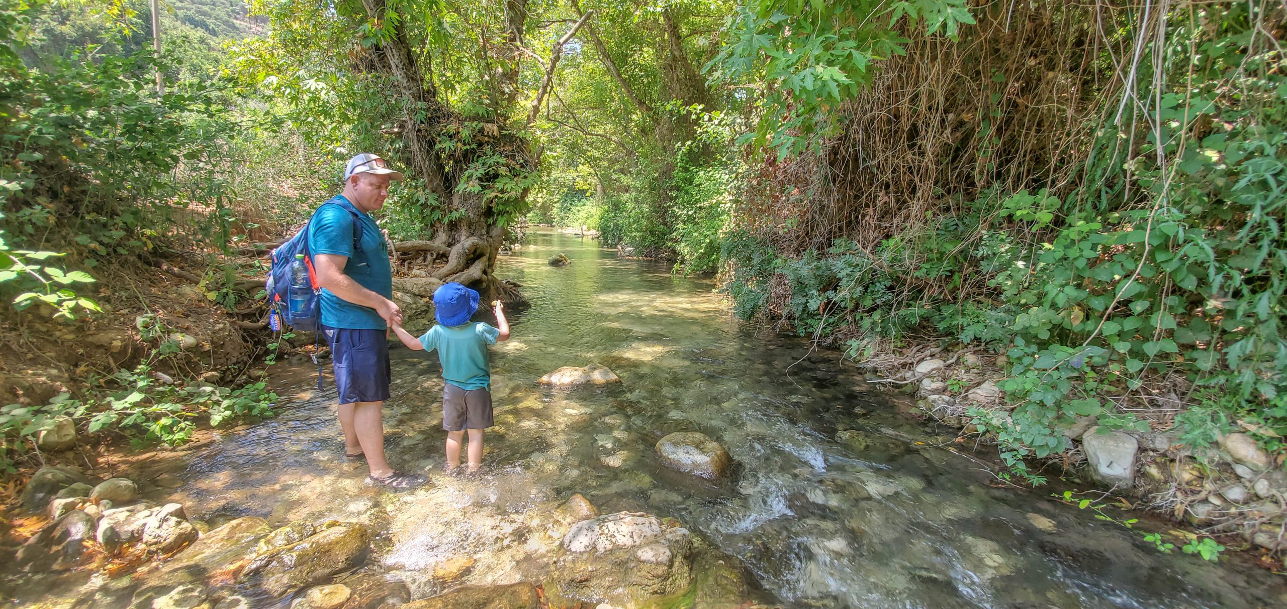 Ein Hardalit - Water Hike For The Entire Family